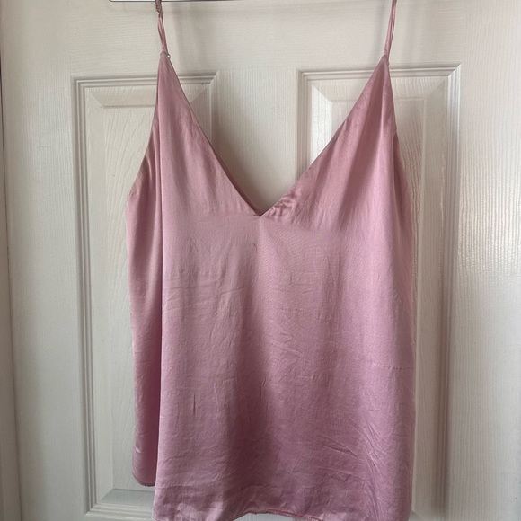 Reformation | Tops | Reformation Pink Satin Camisole Top | Poshmark